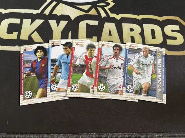 2023-24 TOPPS MERLIN Heritage UEFA Soccer Legends Of The Game 5 -32 EUR ...