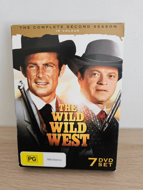 THE WILD WILD West Complete Second Season 2 DVD All Regions NTSC (7 ...