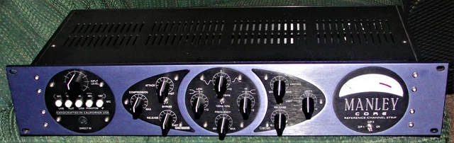 MANLEY LABS CORE Tube Preamp-Reference Channel Strip w/EQ Compressor ...
