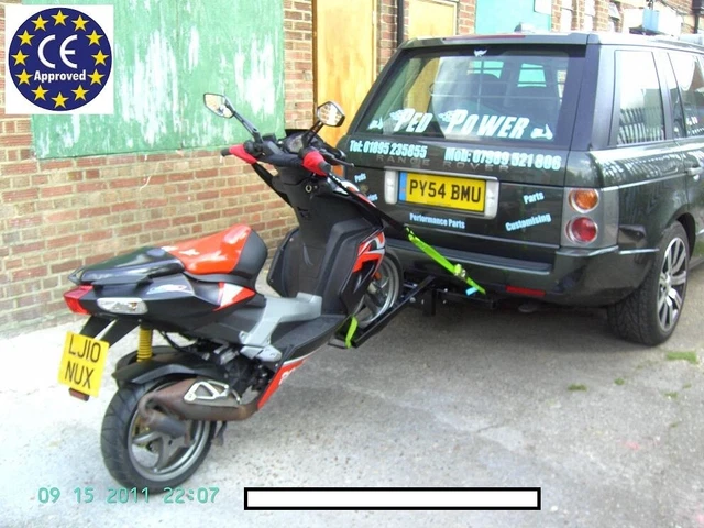 A TRAILER TRIKE/MOTORCYCLE/SCOOTER QUICK RELEASE TOWING FRAME a £190.00 ...