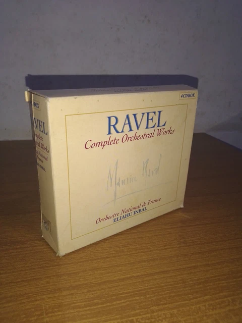 COFANETTO 4CD RAVEL Complete Orchestral Works EUR 30,00 - PicClick IT