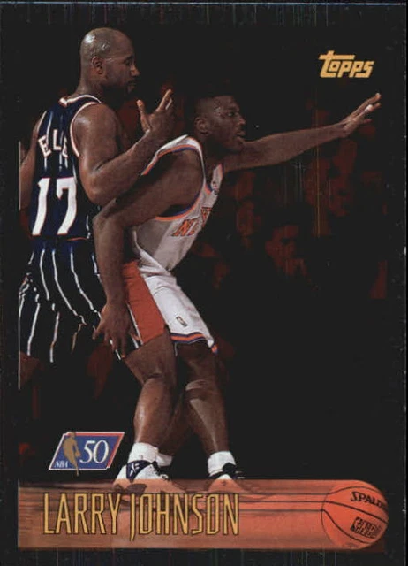 1996-97 TOPPS NBA at 50 New York Knicks Basketball Card #149 Larry ...