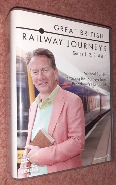 GREAT BRITISH RAILWAY Journeys - Complete Series 1-5 (23 disc box set ...