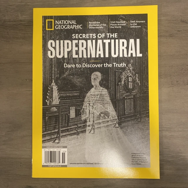 NATIONAL GEOGRAPHIC JANUARY 2026 Magazine Secrets of the Supernatural ...