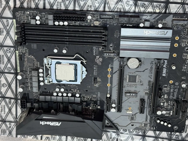 CPU MOTHERBOARD BUNDLE Asrock B360 Pro 4 And Intel i5 8600 £193.10 ...