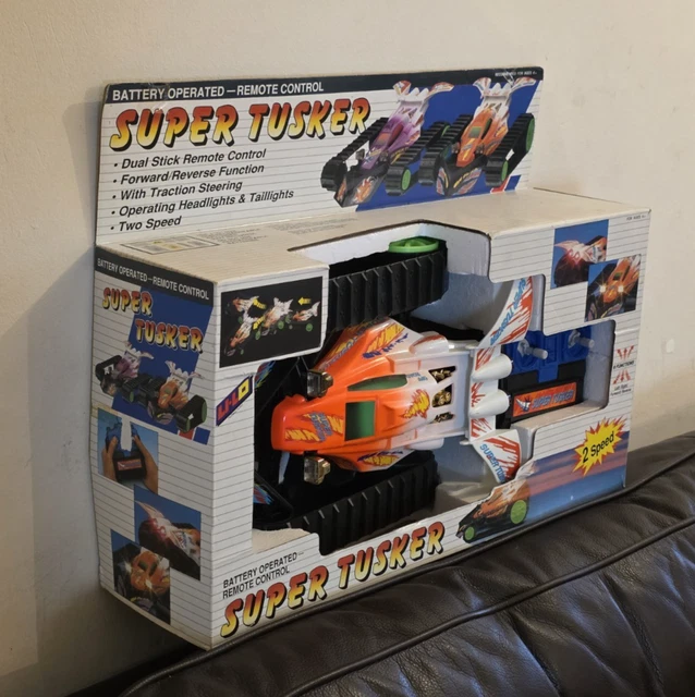 VINTAGE TOY - New In Box - Li-Lo Super Tusker Remote Control Car £29.99 ...