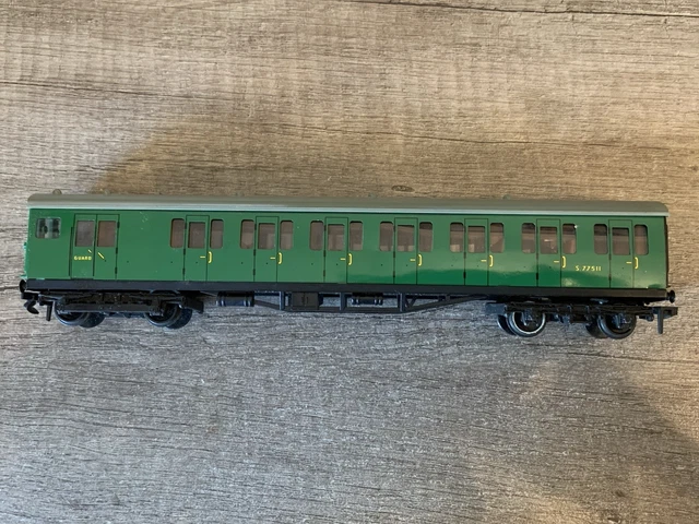 HORNBY DUBLO 4150 OO Gauge Class 501 Driving Trailer Car SR Green No ...