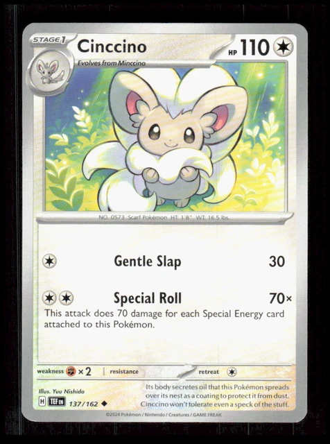 CINCCINO 137/162 SV05: Temporal Forces Pokemon tcg Card CB-1-9-C-17 EUR 1,42 - PicClick FR