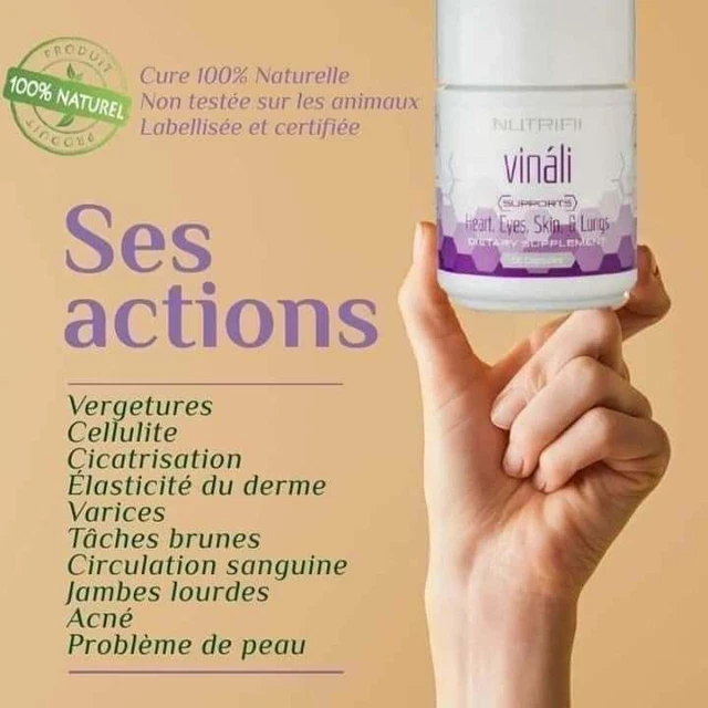 VINALI - NUTRIFII - Ariix Anti Cellulite - Aide A La Circulation ...