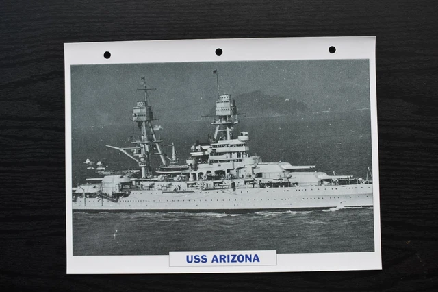 NAVAL CAPITAL SHIP USS Arizona 1914-1946 Battleship Photo Print Maxi ...