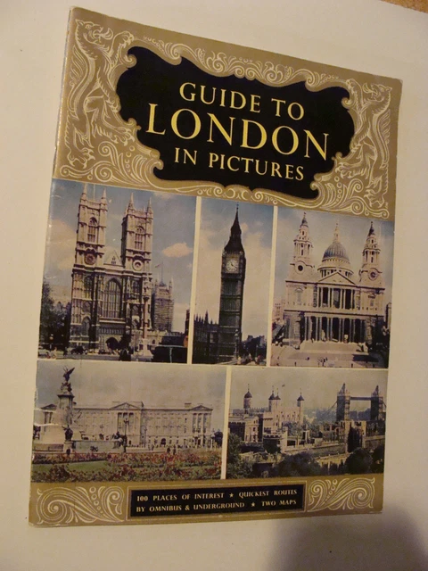 GUIDE TO LONDON in Pictures 1963 UK History/ Guide Book Pitkin EUR 40 ...