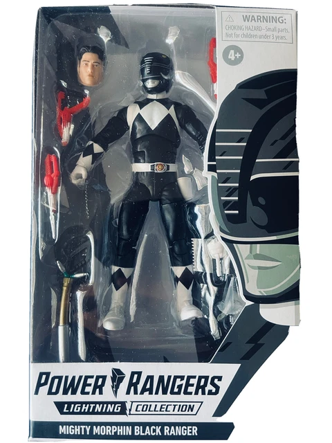 POWER RANGERS 6” Lightning Collection Black Ranger Adam Complete EUR 22 ...