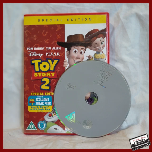 TOY STORY 2 - Pixar - Cert. U - DVD Region 2 (PAL) - Free UK P&P £2.49 ...