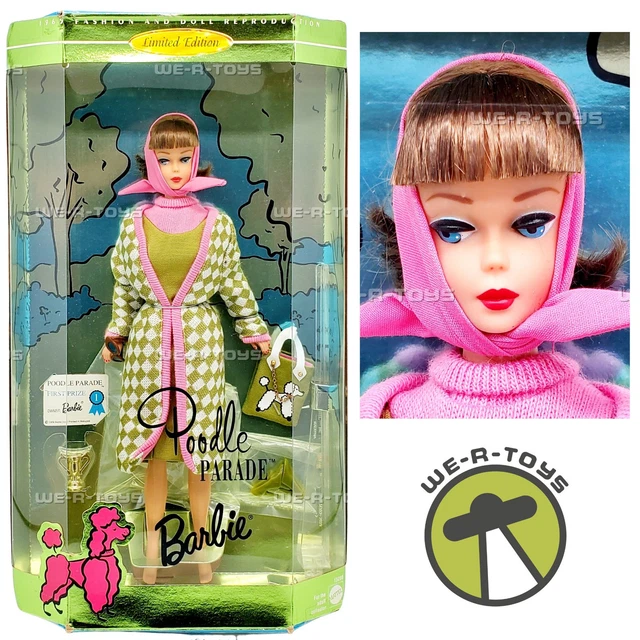 POODLE PARADE LIMITED Edition 1965 Reproduction Barbie Doll 1995 Mattel ...