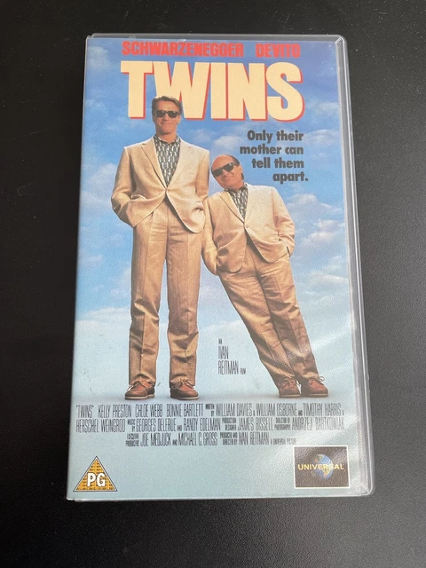 TWINS MOVIE 1988 (VHS) Arnold Schwarzenegger, Danny DeVito RARE £5.50 ...