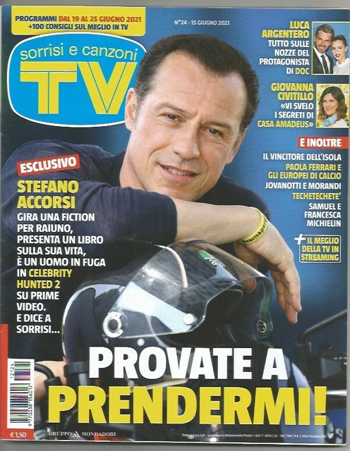 RIVISTA SETTIMANALE-SORRISI E Canzoni Tv-N.24-15 Giugno 2021-Gruppo Mondadori EUR 2,00 - PicClick IT