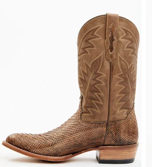 CODY JAMES MEN'S EXOTIC PYTHON WESTERN BOOTS - ROUND TOE Size 9 NWOT £ ...