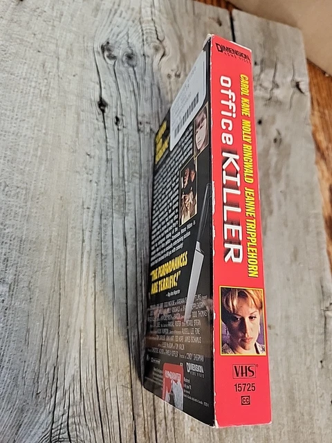 OFFICE KILLER HORROR VHS. Carol Kane, Molly Ringwald, Jeanne ...