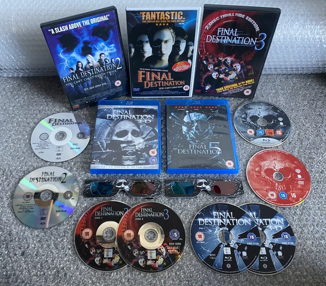 FINAL DESTINATION COMPLETE DVD Bundle | DVD/Blu-ray | Used | Region 2 ...