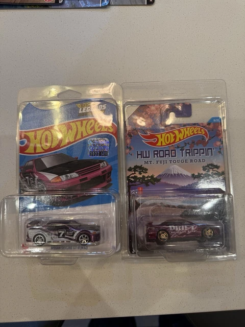 HOT WHEELS NISSAN Skyline GTR R32 & R34 - Legends Tour, Road Trippin £ ...