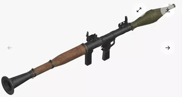 FULL SCALE REPLICA RPG-7 Soviet Prop 3D Printed **Made To Order** £79. ...