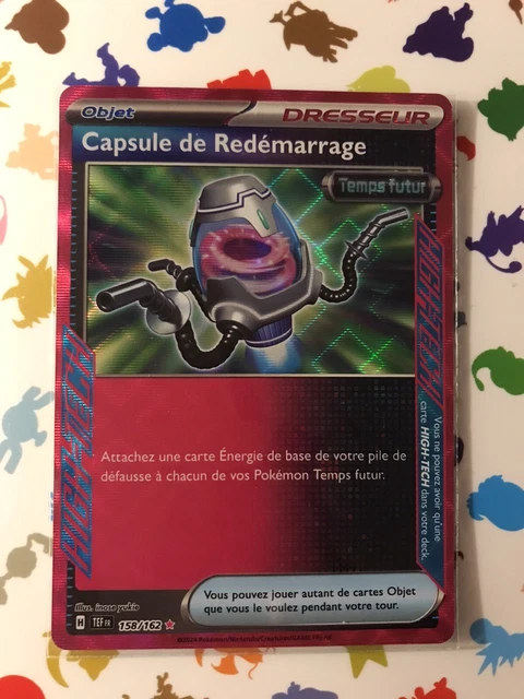 CARTE POKÉMON -CAPSULE De Redémarrage- 158/162 - EV05 - Forces Temporelles - TEF EUR 10,00 ...