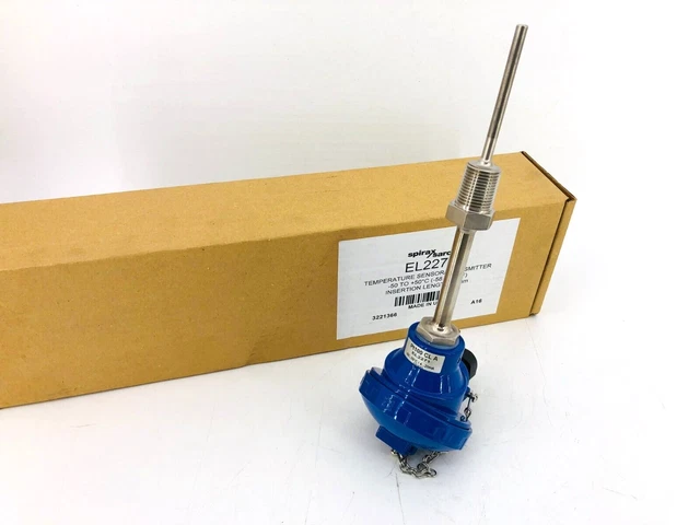 SPIRAX SARCO EL2271 Temperature Sensor Transmitter -50 To +50C 75mm ...