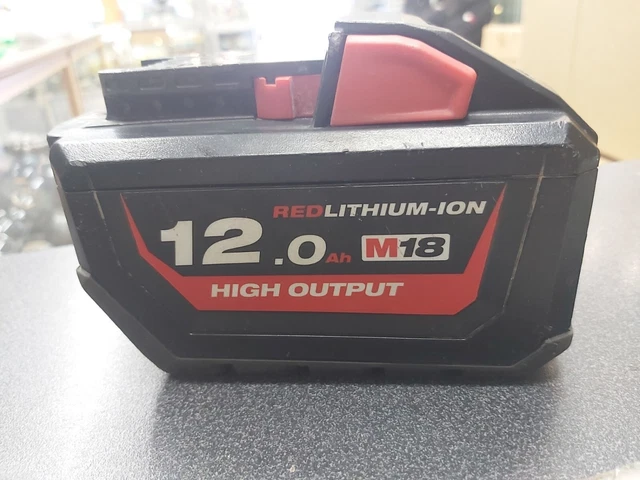 MILWAUKEE M18 HB12 18V 12.0Ah RED LITHIUM High Output Battery $162.50 ...