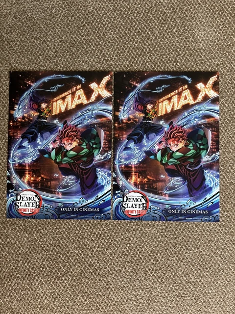 DEMON SLAYER INFINITY Castle IMAX Release Limited Edition A3 Poster EUR ...