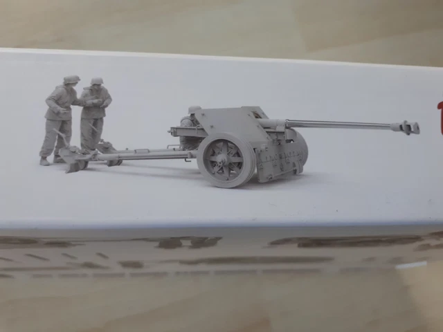 GERMAN 7,5CM ANTI-TANK Gun Pak 40 | Border | NEU TOP | 1:35 ☺️👍 EUR 18 ...