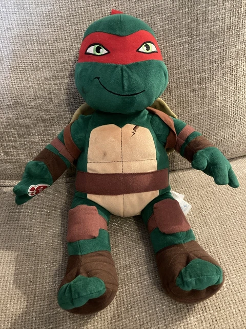 TMNT - BUILD A Bear Teenage Mutant Ninja Turtles Raphael 18” Soft Plush ...