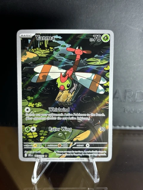 POKÉMON TCG YANMA Destined Rivals Full Art Rare Card 183/182 £6.05 ...