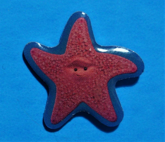 FINDING NEMO PIXAR Movie - Peach The Starfish - Vintage Disney Lapel ...