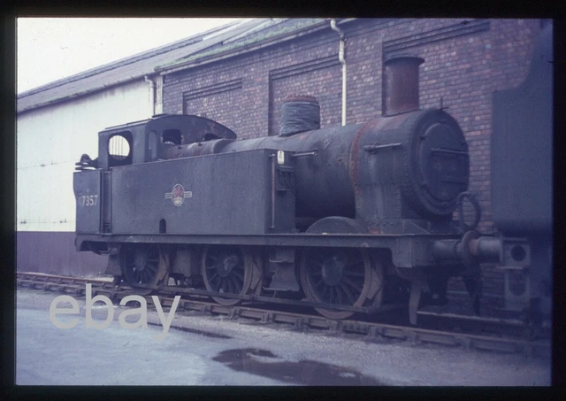 ORIGINAL 35MM SLIDE - ex LMS 8F 48173 at Woodhams, Barry scrapyard - 10 ...