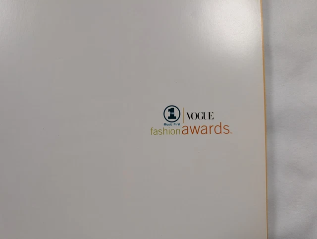 RARE 1999 VH1 Fashion Award Program NYC Armory Kate Moss, Jennifer ...