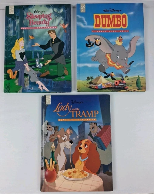 WALT DISNEY'S CLASSIC Storybook- Dumbo, Sleeping Beauty, Lady and the ...
