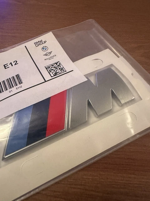 NEW GENUINE BMW M WING BADGE Fender Emblem For 5 Series 2024 ...
