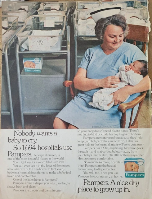 Vintage Pampers Diapers FOR SALE! - PicClick UK
