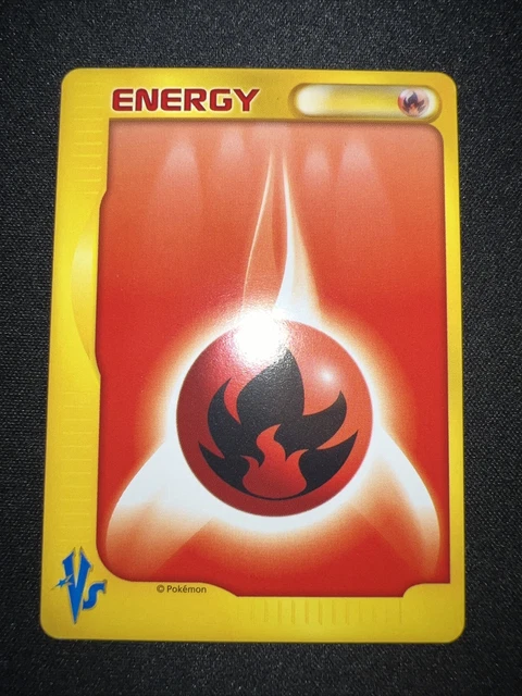 ENERGIA BASE FUOCO / Fire Energy ® VS Set E-Series Promo ® Pokemon ® EX ...