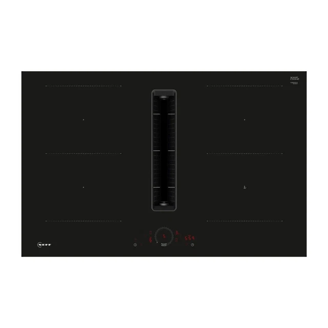 NEFF N70 SERIES 80cm 4 Zone Induction Hob with Integrated Ventilation ...