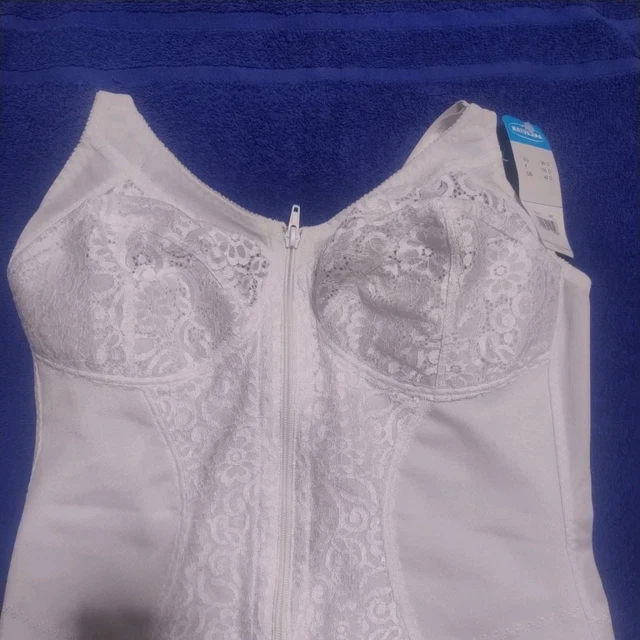 VINTAGE NATURANA CORSELETTE Zipped Body Shaper Girdle, Size 40D in ...