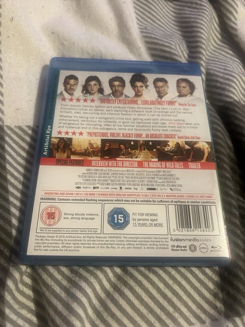 WILD TALES ARTIFICIAL Eye Blu-Ray Region B £1.16 - PicClick UK