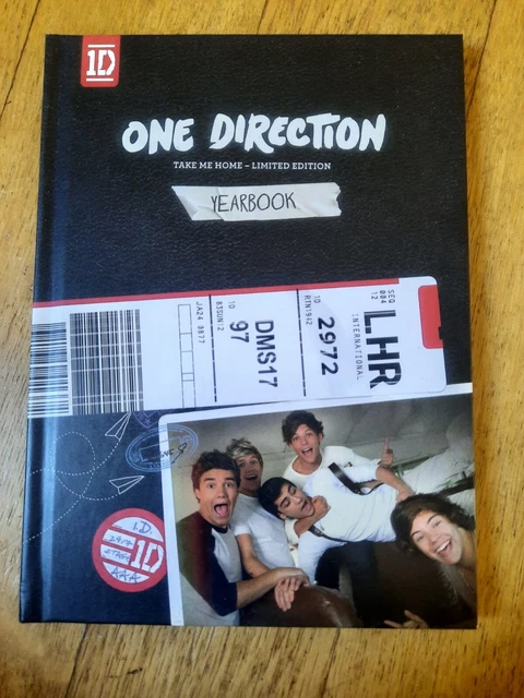 ONE DIRECTION TAKE Me Home Limited Edition Yearbook (Libro + Cd) EUR 7 ...
