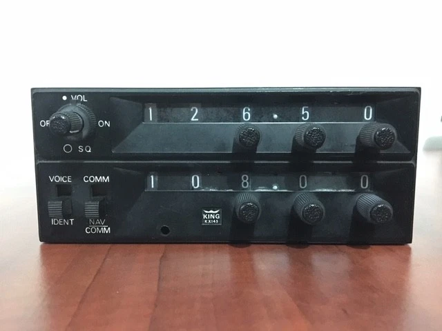 KX145 BENDIX KING VHF NAV/COM Radio $175.00 - PicClick CA