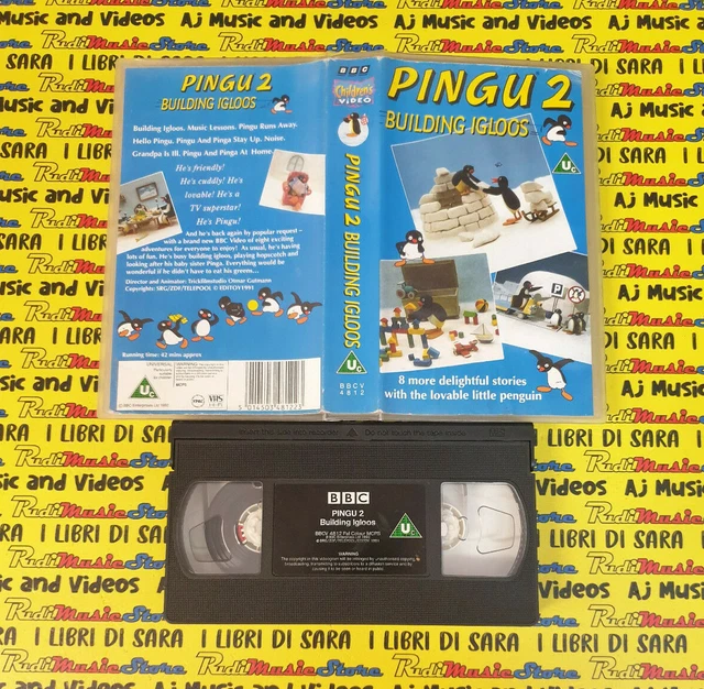 PINGU 2 Building Igloos BBC 1992 (VHS) Videokassette selten aus ...