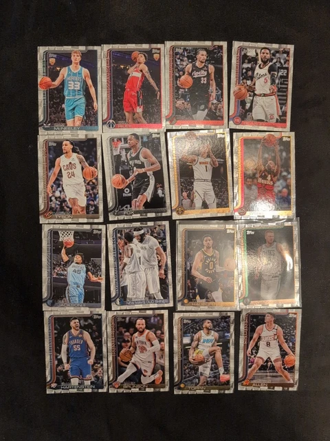 TOPPS NBA 2025/26 - Season Tip Off Parallels LOT 16 Karten EUR 13,00 ...