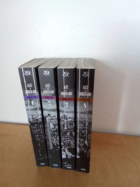 ALICE IN BORDERLAND-HARO Aso-Pb-2022-Volumes 1-4-Viz Media-Mint $49.99 ...