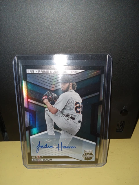 2023 PANINI ELITE Extra Edition Prime Numbers JADEN HAMM recrue auto ... 2023 PANINI ELITE Extra Edition Prime Numbers JADEN HAMM recrue auto ...