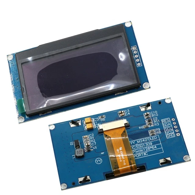 2 42 INCH OLED Display Module with I2C Interface and SSD1309 Chip 128x64 £28.13 - PicClick UK