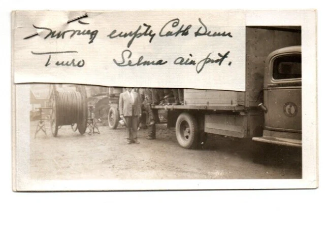 2 PHOTOS NOVA Scotia Maritime Telegraph Telephone Cable Truck Truro ...